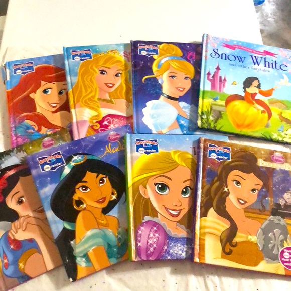 Disney | Other | Disneys Story Reader Lot Of Girls Princess Books ...